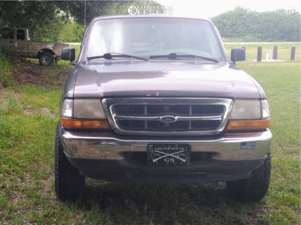 2000 Ford Ranger with 15x8 -29 Vision D Window and 31/11.5R15 Falken ...