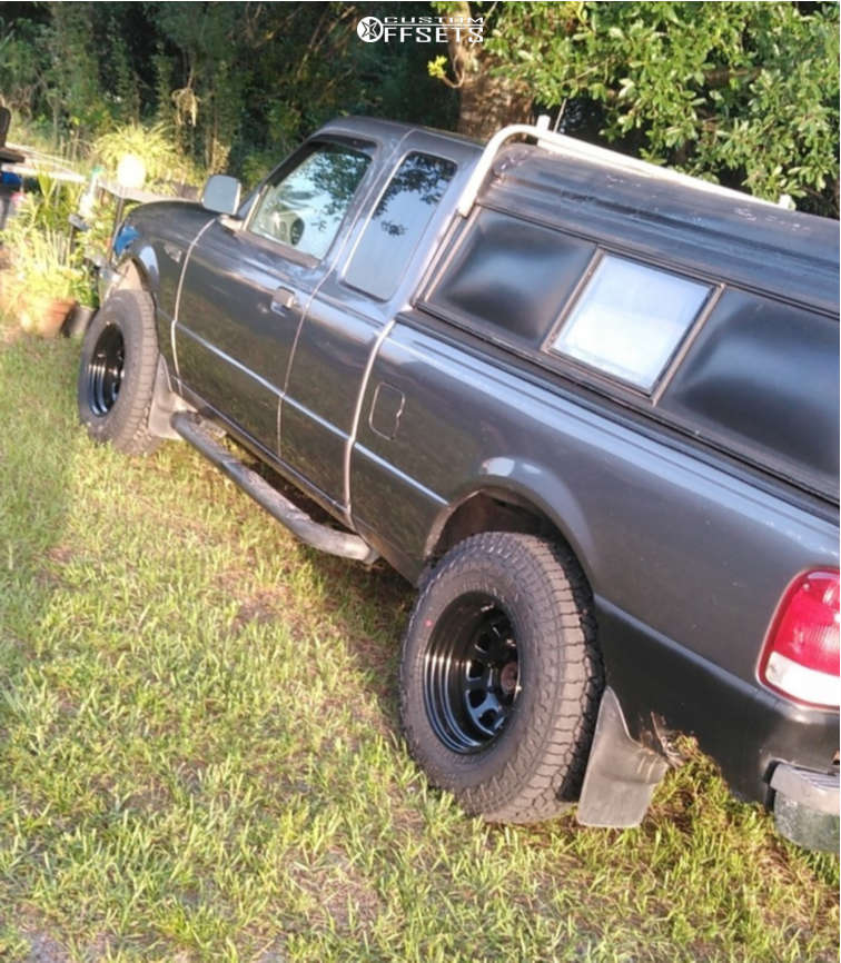 2000 Ford Ranger with 15x8 -29 Vision D Window and 31/11.5R15 Falken ...