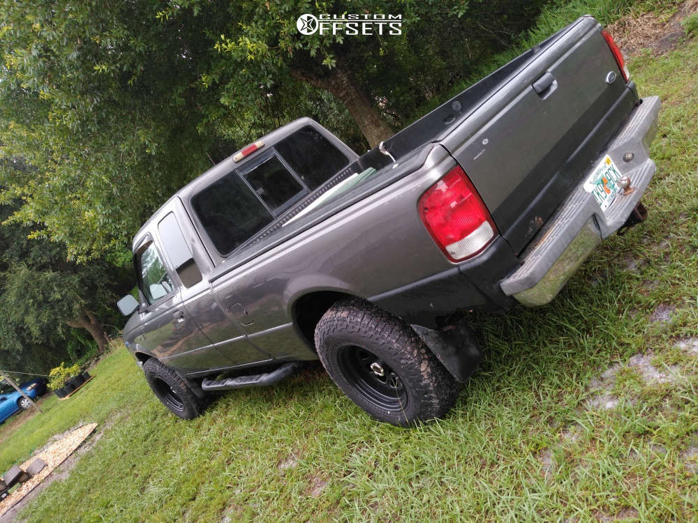 2000 Ford Ranger with 15x8 -29 Vision D Window and 31/11.5R15 Falken ...