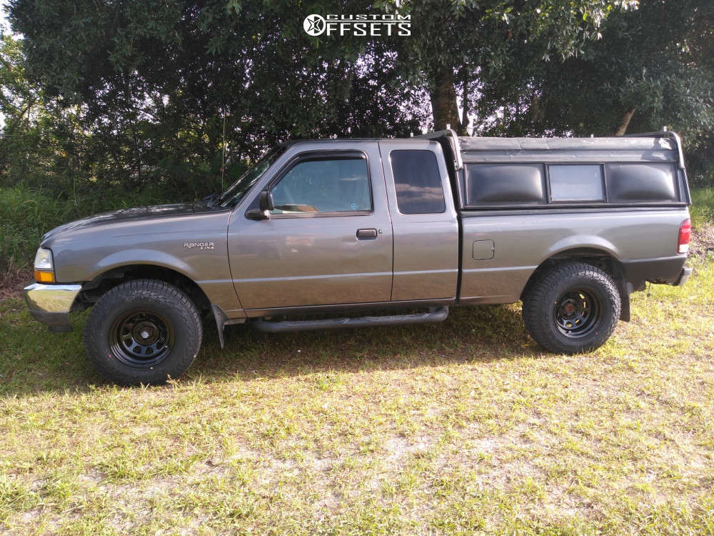 2000 Ford Ranger with 15x8 -29 Vision D Window and 31/11.5R15 Falken ...