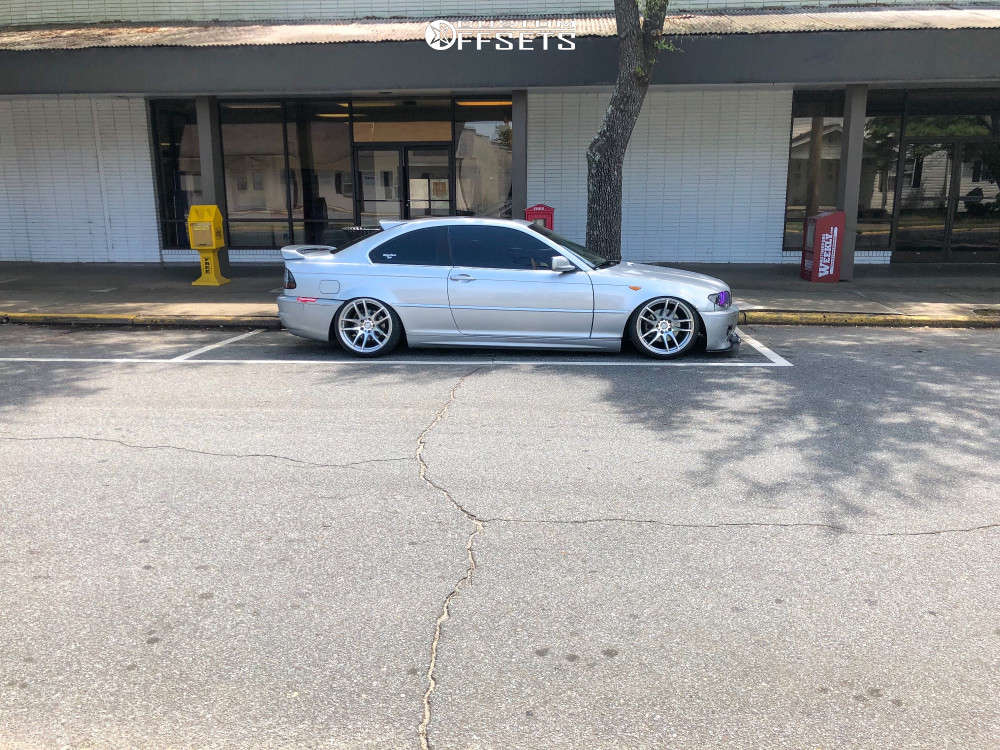 2004 BMW 325Ci with 18x10.5 22 ESR Sr08 and 225/35R18 Achilles Atr ...