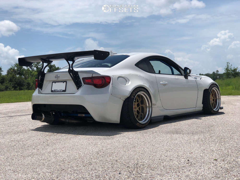 2013 Scion FR-S with 17x9.5 -20 Forgestar F14 and 225/40R17 Toyo Tires ...