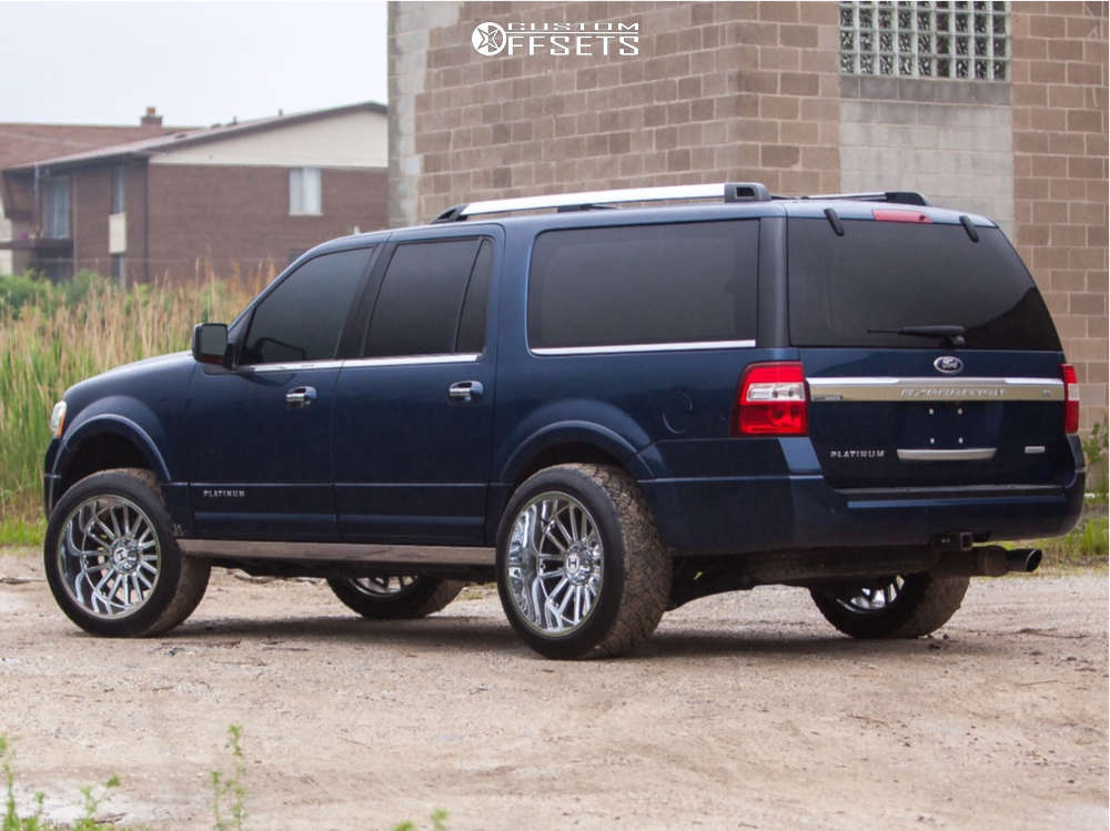 2016 Ford Expedition with 22x12 -44 Hostile Predator and 305/45R22 ...