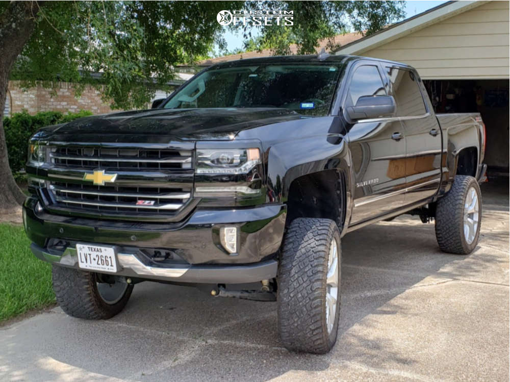 2017 Chevrolet Silverado 1500 with 24x10 31 OE Performance 169 and 325 ...