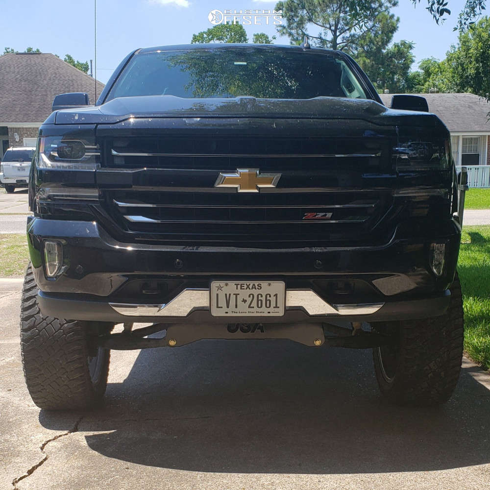 2017 Chevrolet Silverado 1500 with 24x10 31 OE Performance 169 and 325 ...