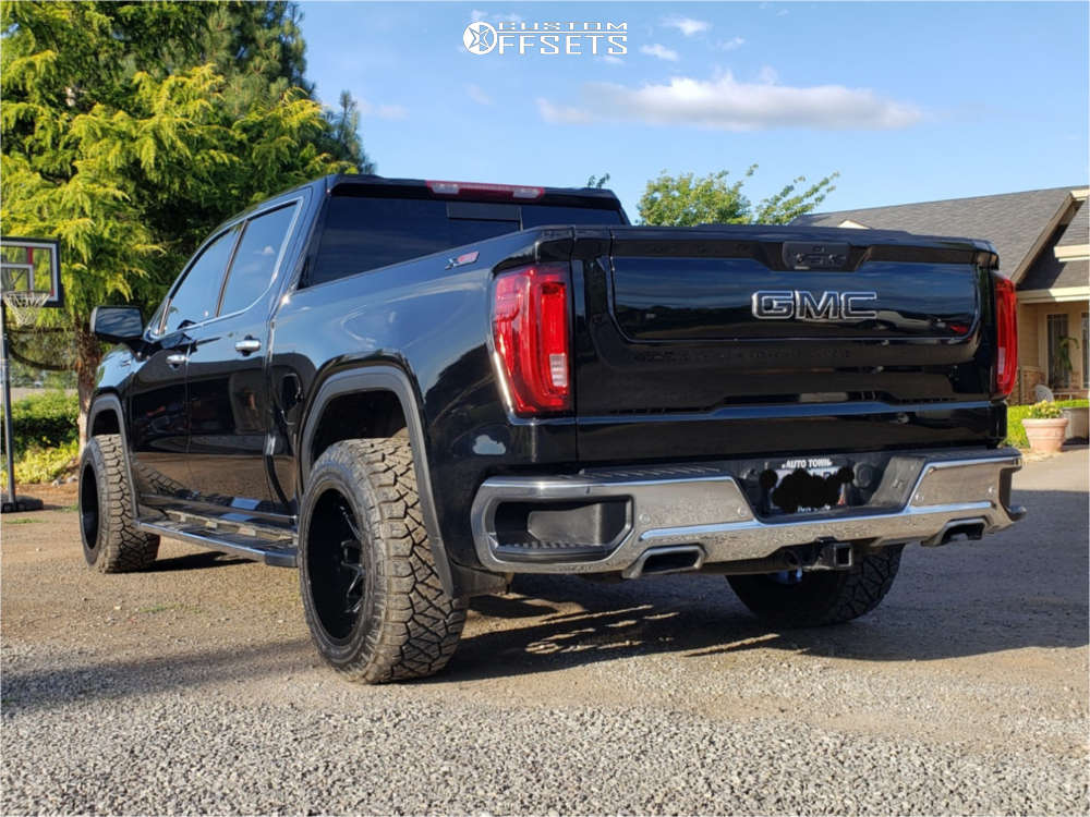 2019 GMC Sierra 1500 with 20x12 -44 Motiv Offroad Magnus and 33/12.5R20 ...