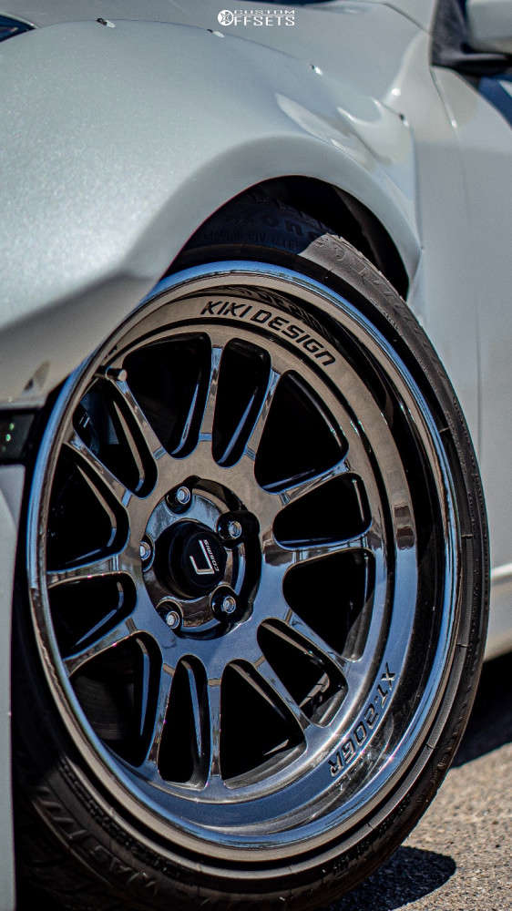 2006 INFINITI G35 with 18x9.5 10 Cosmis Racing XT-206R and 245/45R18 ...