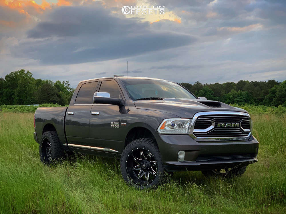 2016 Ram 1500 with 22x11 -24 Fuel Lethal and 35/12.5R22 Cooper ...