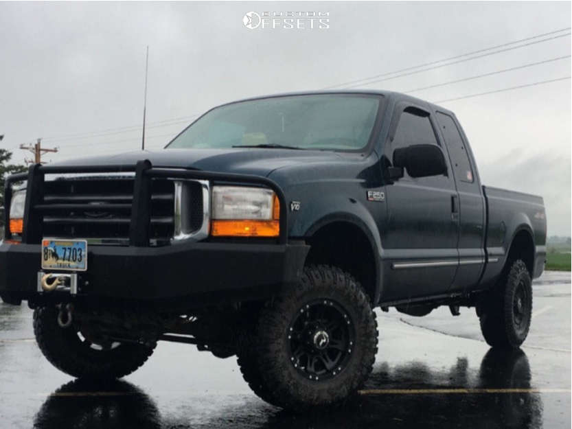1999 Ford F-250 Super Duty with 16x8 0 Raceline Raptor and 315/75R16 ...