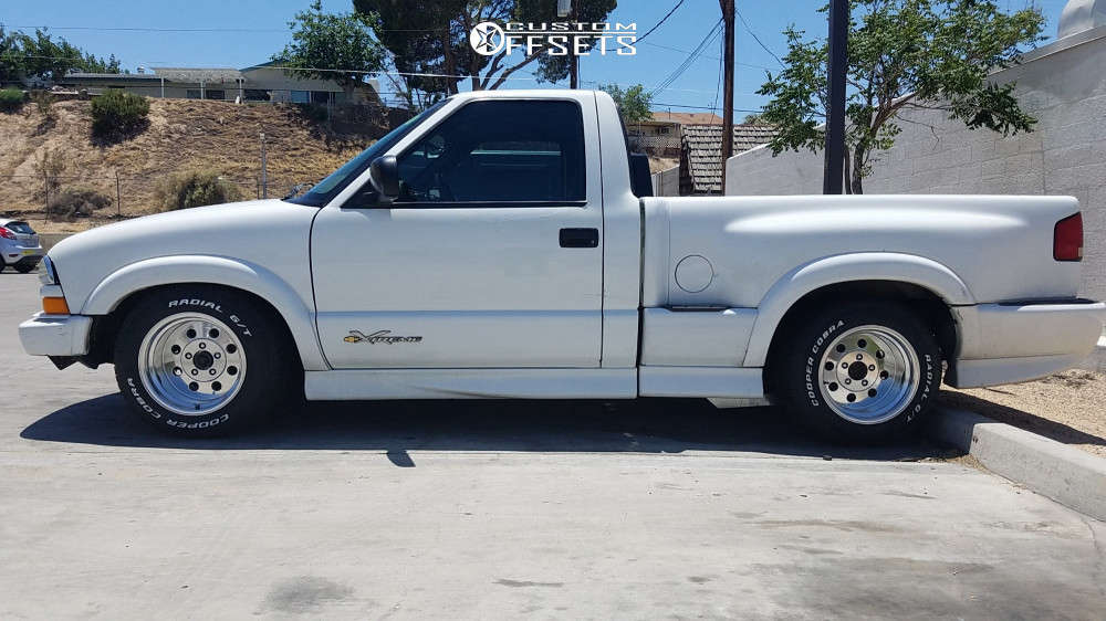 2000 Chevrolet S10 with 15x10 -25 Vision Street Lite and 235/60R15 ...