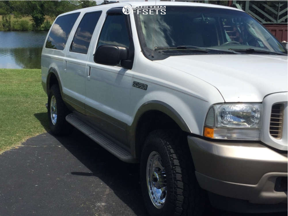 2004 Ford Excursion with 17x9 -12 Mickey Thompson Classic Iii and 285 ...