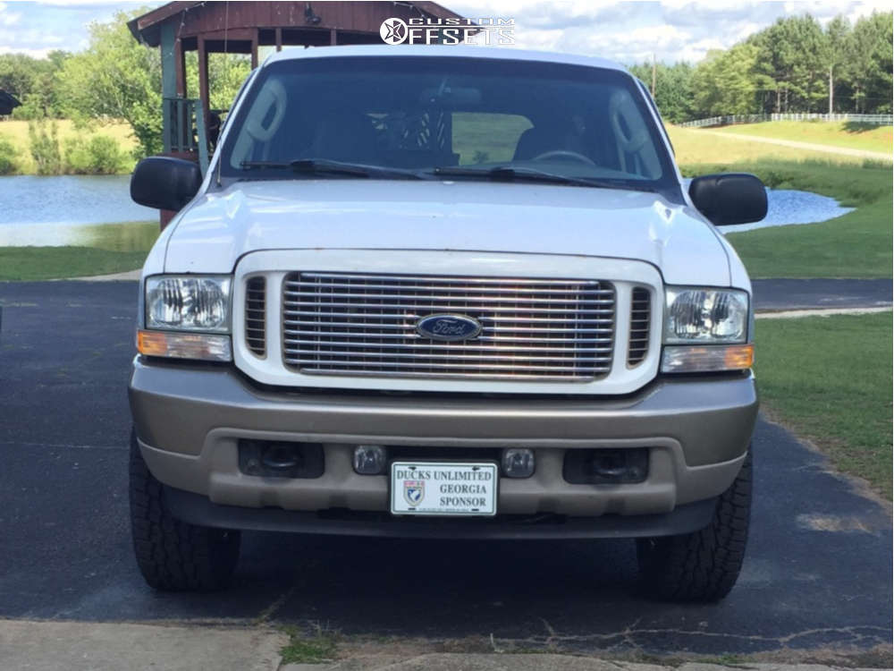 2004 Ford Excursion with 17x9 -12 Mickey Thompson Classic Iii and 285 ...