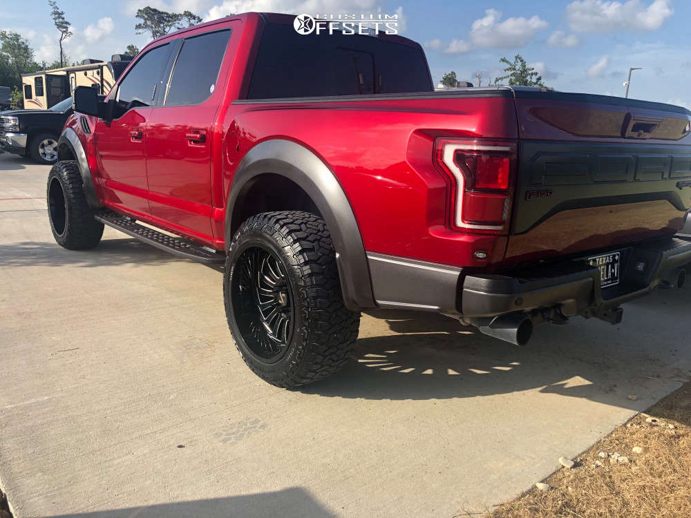 2017 Ford Raptor with 22x12 -51 ARKON OFF-ROAD Alexander and 35/12.5R22 ...