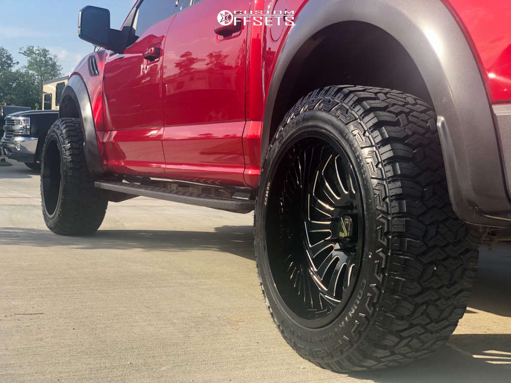 2017 Ford Raptor with 22x12 -51 ARKON OFF-ROAD Alexander and 35/12.5R22 ...