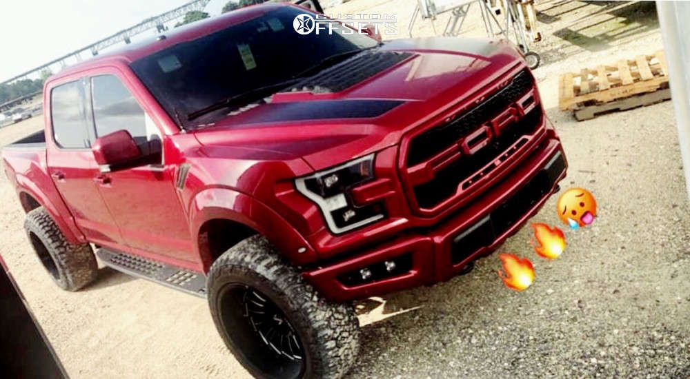 2017 Ford Raptor with 22x12 -51 ARKON OFF-ROAD Alexander and 35/12.5R22 ...