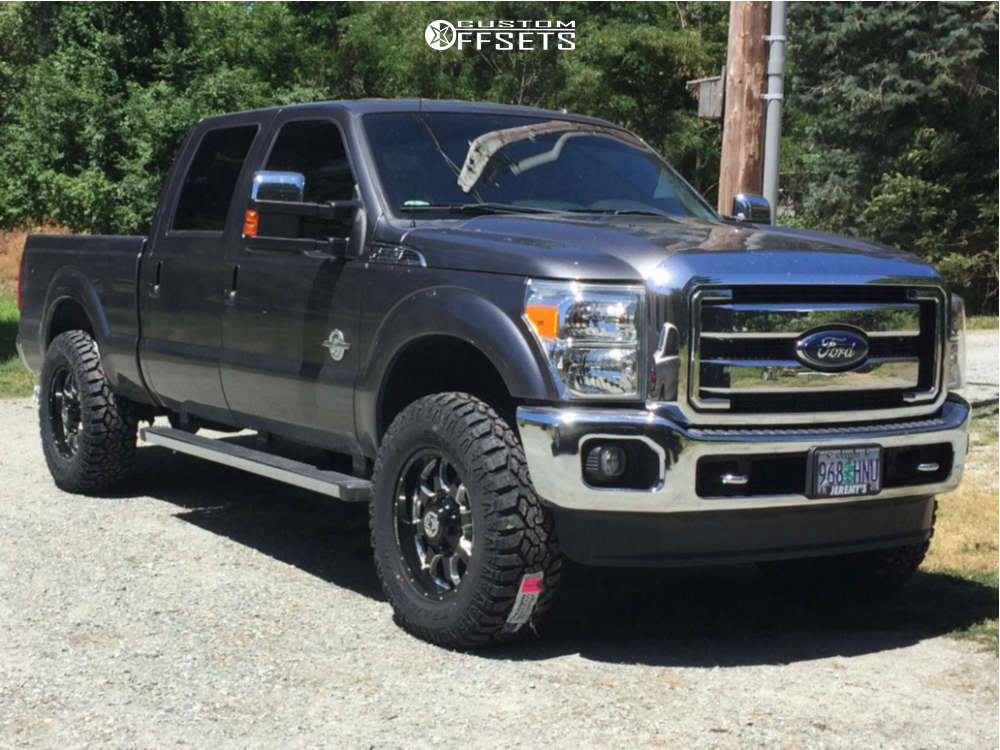 2015 Ford F-250 Super Duty with 20x9 0 Anthem Off-Road Commander and 37 ...