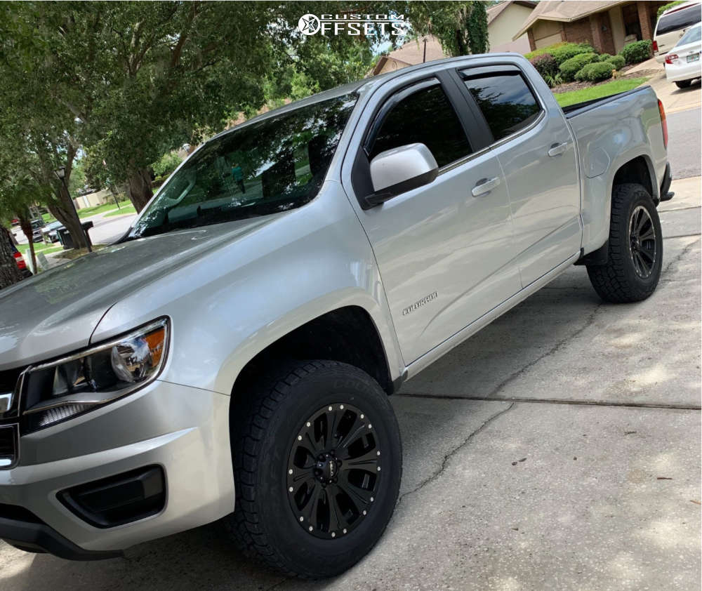 2018 Chevrolet Colorado with 18x9 18 Helo He901 and 275/65R18 ...