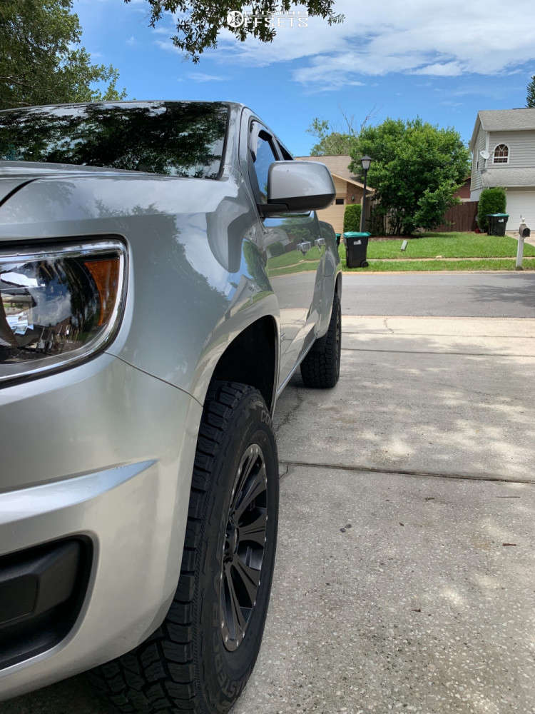2018 Chevrolet Colorado with 18x9 18 Helo He901 and 275/65R18 ...