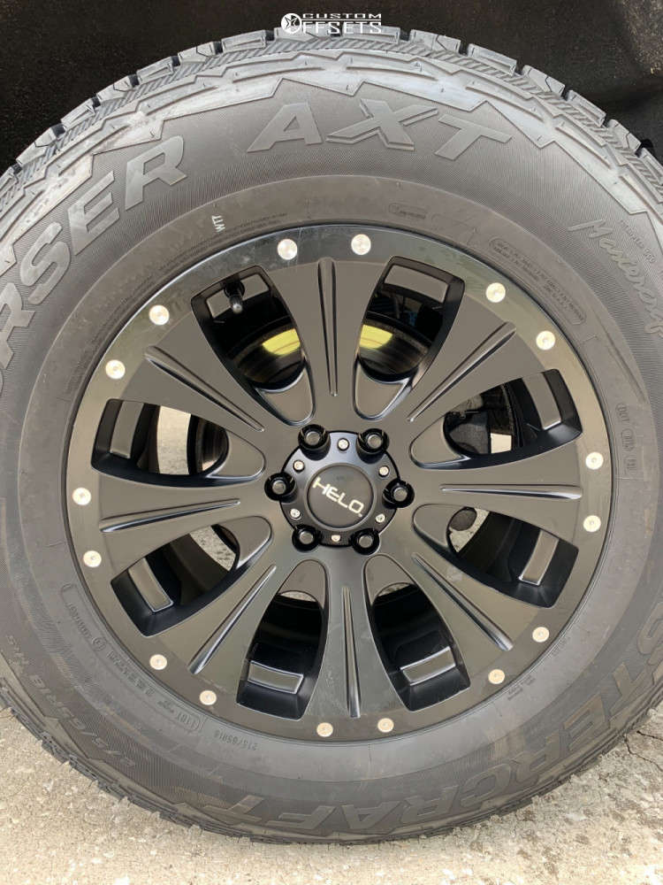 2018 Chevrolet Colorado with 18x9 18 Helo He901 and 275/65R18 ...