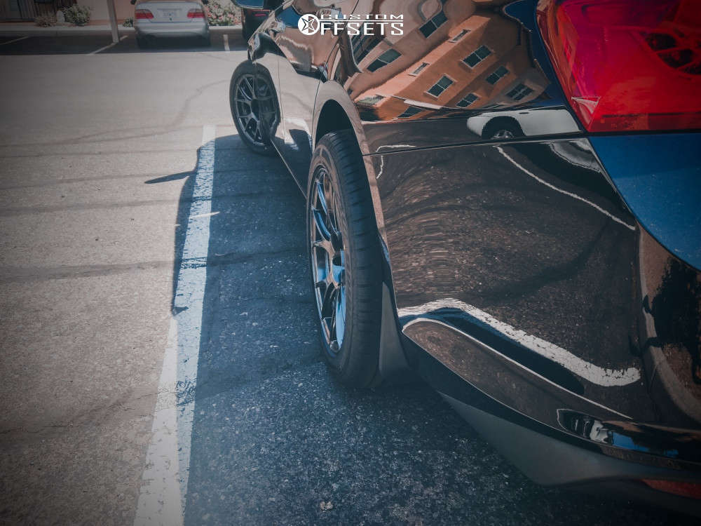 2017 Chevrolet Malibu with 18x9 15 Konig Ampliform and 255/45R18 ...