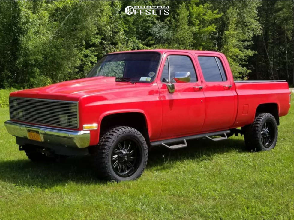 1991 Chevrolet V3500 with 20x10 -25 RBP 74R and 33/12.5R20 RBP Repulsor ...