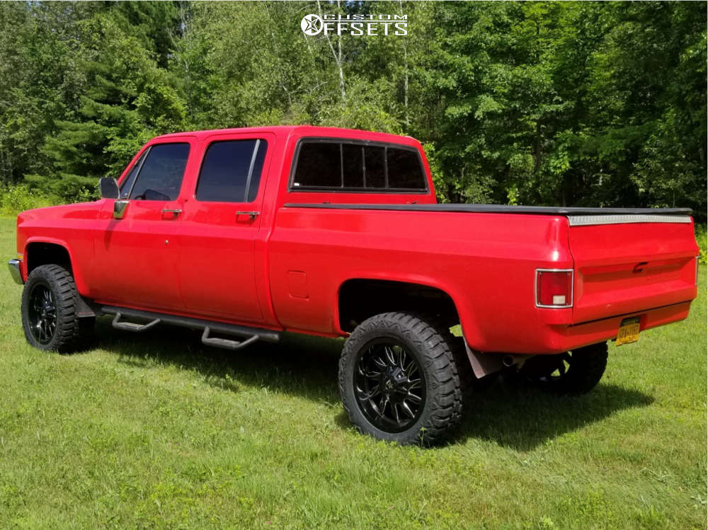1991 Chevrolet V3500 with 20x10 -25 RBP 74R and 33/12.5R20 RBP Repulsor ...