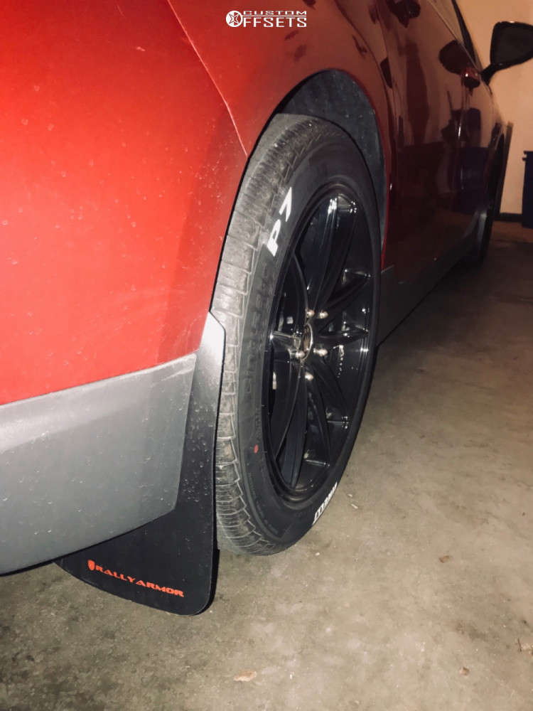 2014 Chevrolet Volt with 18x8 45 Konig Oversteer and 235/45R18 Pirelli ...