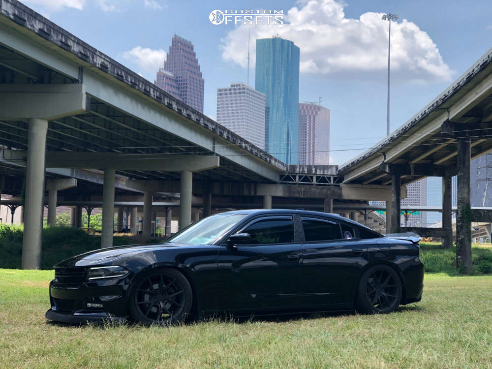 2016 Dodge Charger with 20x9 20 Verde Axis and 245/45R20 Nitto Motivo ...