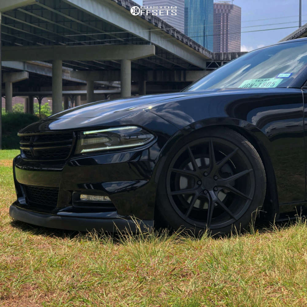 2016 Dodge Charger with 20x9 20 Verde Axis and 245/45R20 Nitto Motivo ...