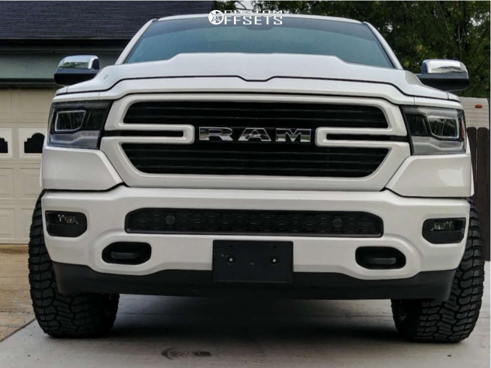 2019 Ram 1500 with 22x12 -51 ARKON OFF-ROAD Crown Series Victory and 33 ...