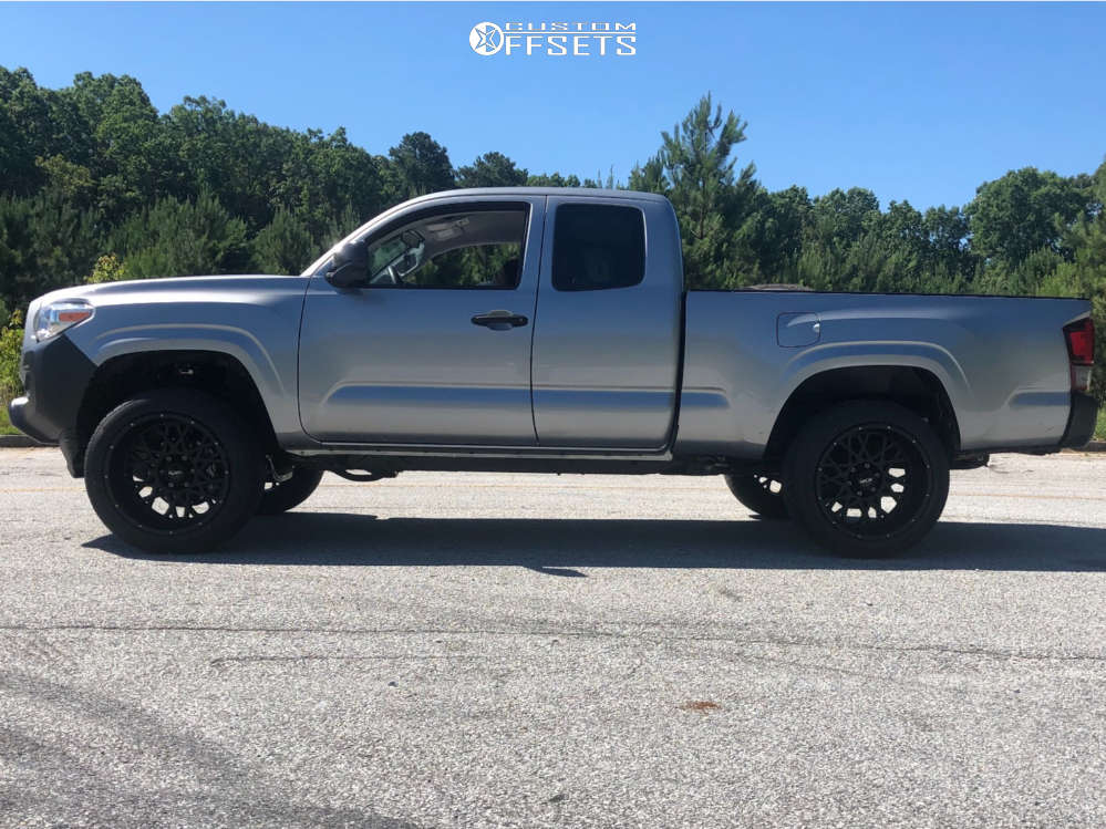 2018 Toyota Tacoma with 20x12 -51 Vision Rocker and 295/45R20 Nankang ...