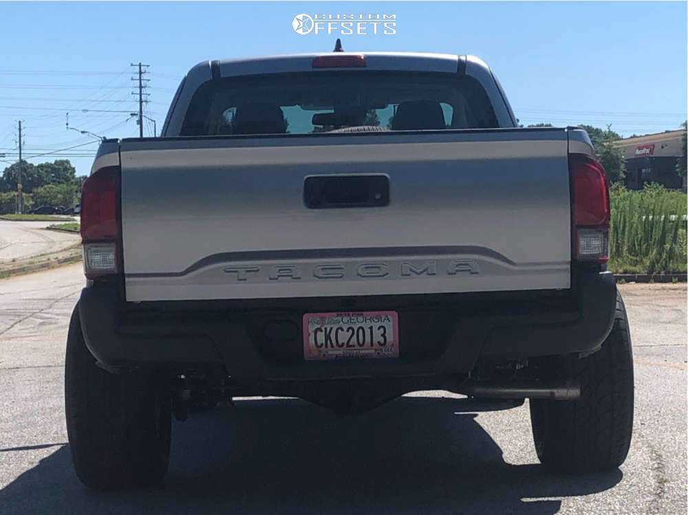 2018 Toyota Tacoma with 20x12 -51 Vision Rocker and 295/45R20 Nankang ...