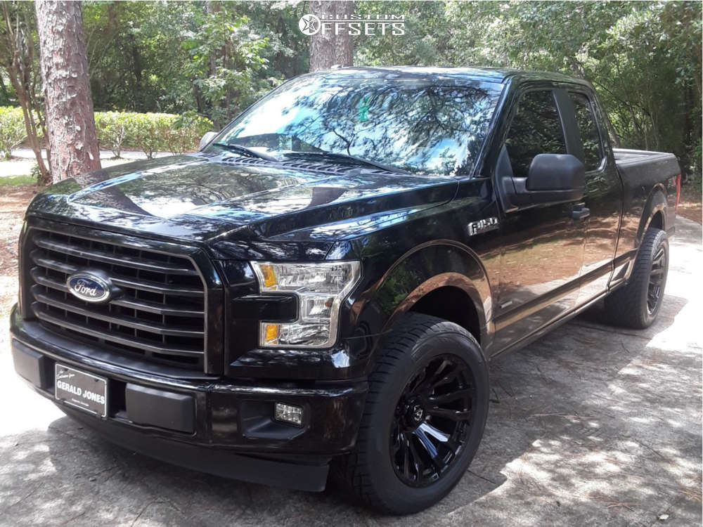 2017 Ford F-150 with 20x10 -18 Fuel Blitz and 305/50R20 Toyo Tires ...