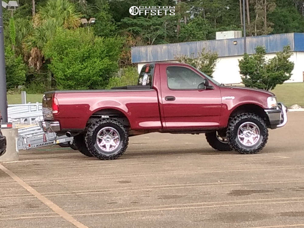 1998 Ford F-150 with 18x9 18 Moto Metal Mo961 and 35/12.5R18 Nitto Mud ...