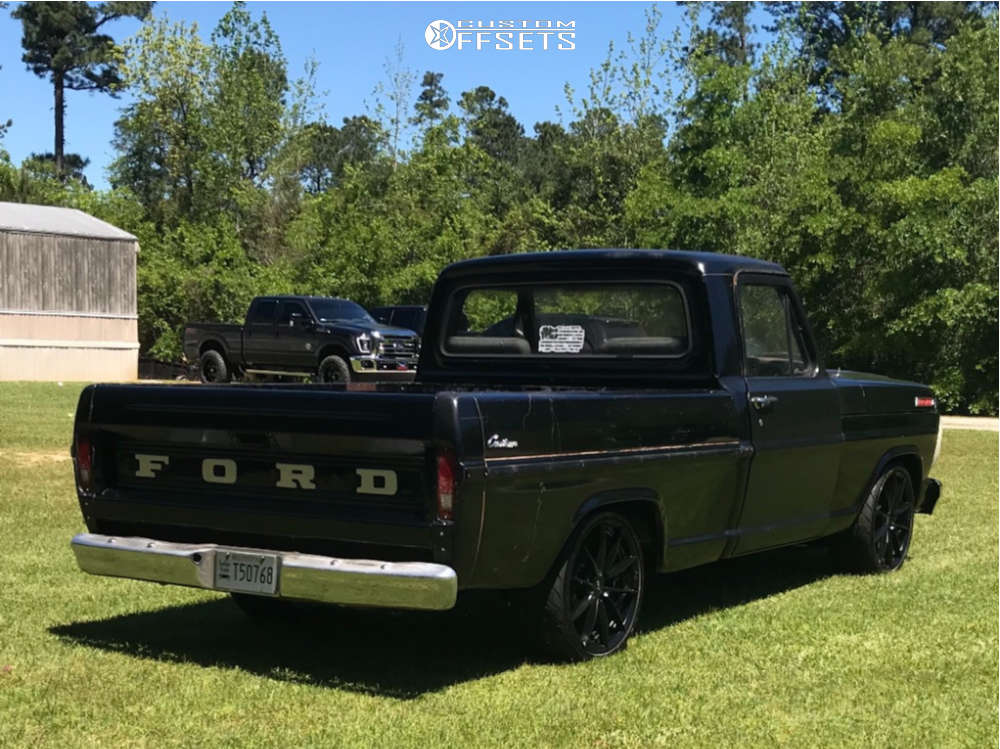 1969 Ford F-100 Pickup with 20x9 35 Niche Sector and 275/30R20 Federal ...