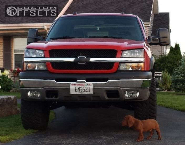 2005 Chevrolet Silverado 1500 with 20x10 -12 Fuel Maverick and 305 ...