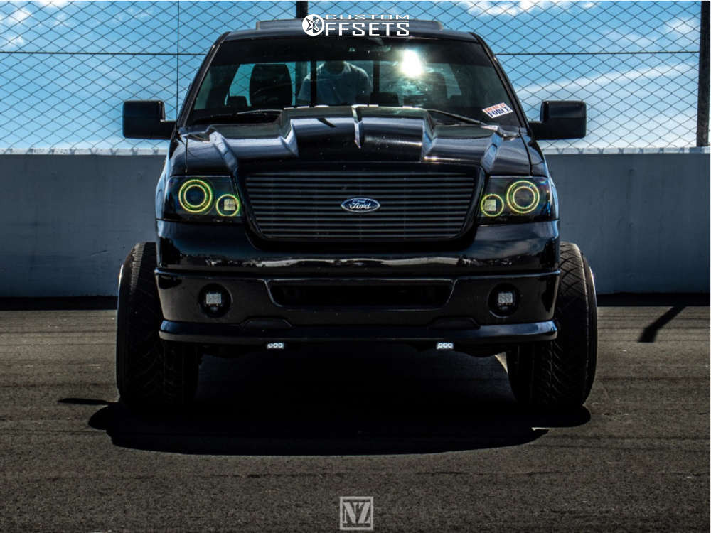 2007 Ford F-150 with 22x14 -73 American Force Shield Ss and 305/45R22 ...