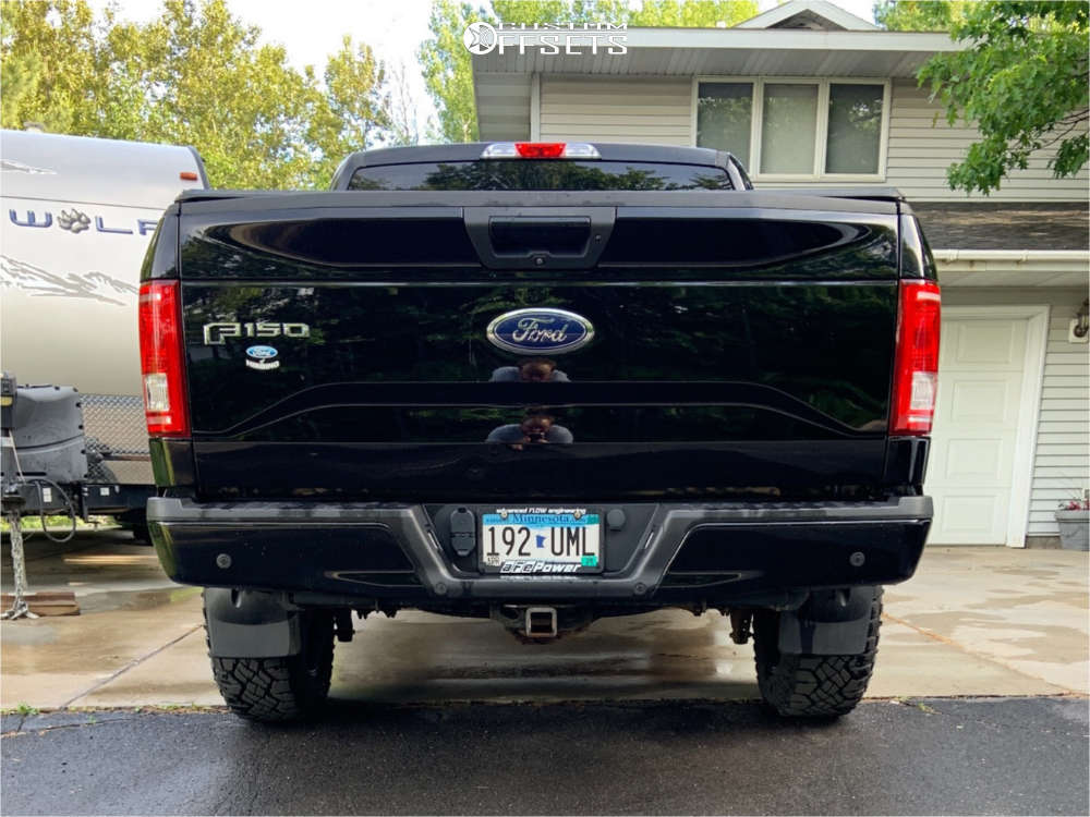 2016 Ford F-150 with 20x9 0 XD Hoss 2 and 275/60R20 Goodyear Wrangler ...