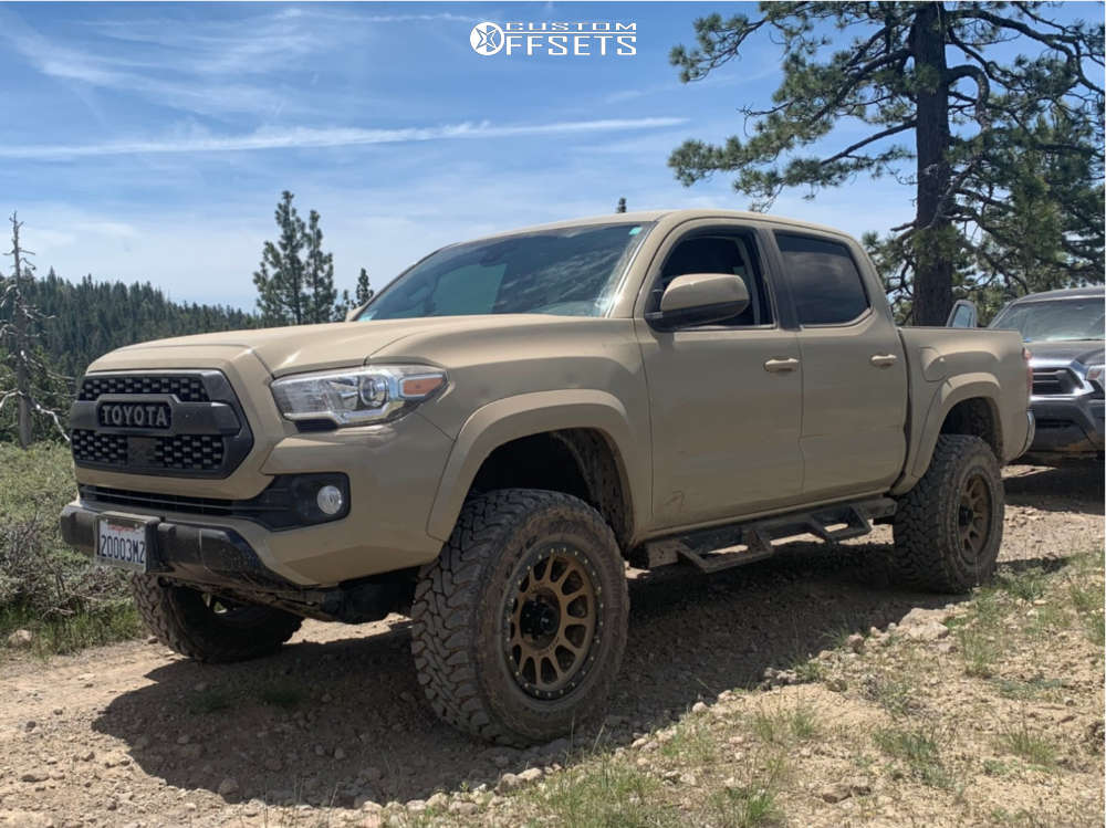 2018 Toyota Tacoma with 18x9 -12 Method Nv and 275/65R18 Toyo Tires ...