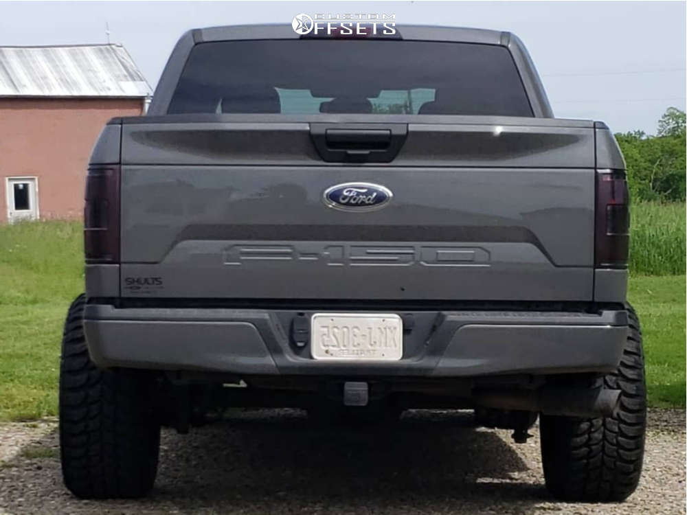 2018 Ford F-150 with 20x12 -44 TIS 544BM and 33/12.5R20 Crosswind Mt ...