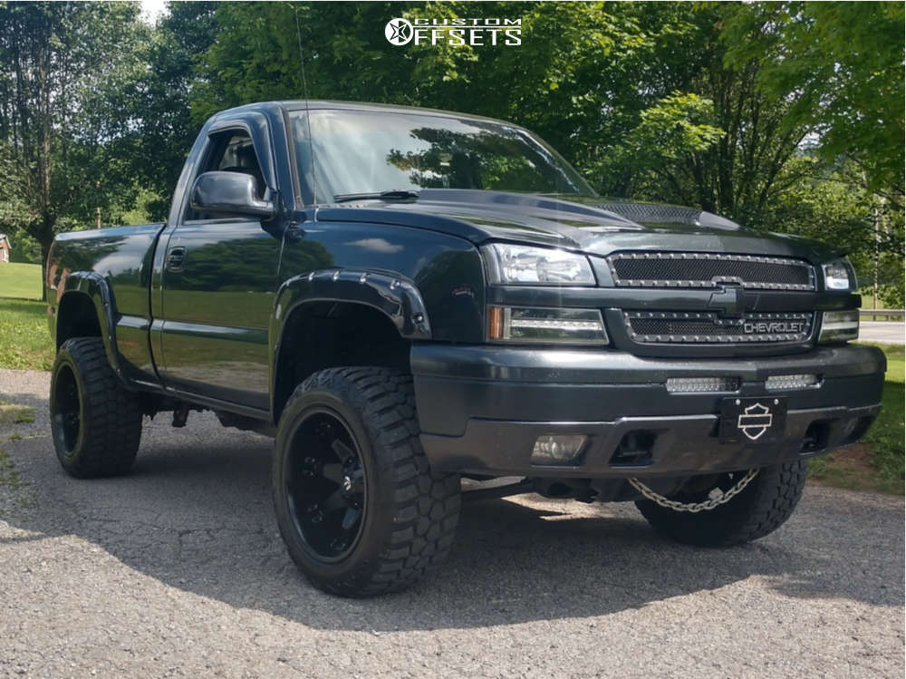 2005 Chevrolet Silverado 1500 with 20x12 -44 Fuel Octane and 33/12.5R20 ...