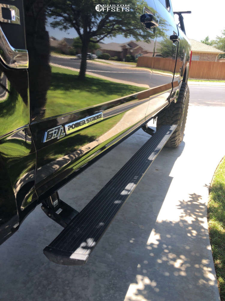 2018 Ford F-350 Super Duty with 17x8.5 -6 Innov8 Racing G500 and 40/13 ...