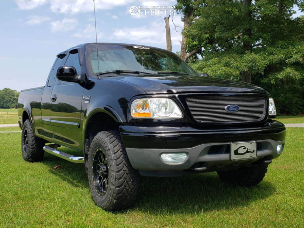 1999 Ford F 150 Black Rims 1999 Ford F 150 On Rogue 18 Inch Wheels 285