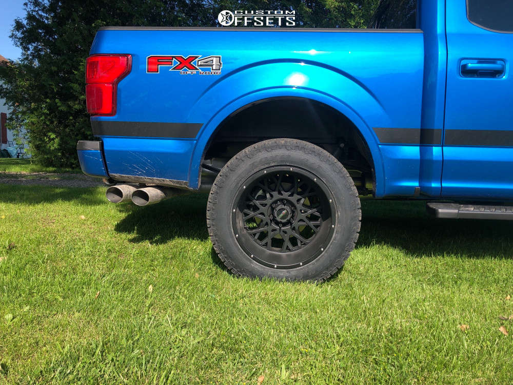 2019 Ford F-150 with 20x12 -51 Vision Rocker and 305/55R20 Toyo Tires ...