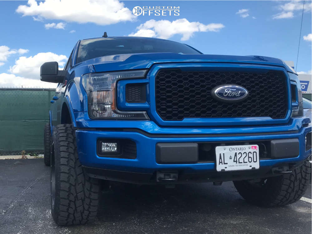 2019 Ford F-150 with 20x12 -51 Vision Rocker and 305/55R20 Toyo Tires ...