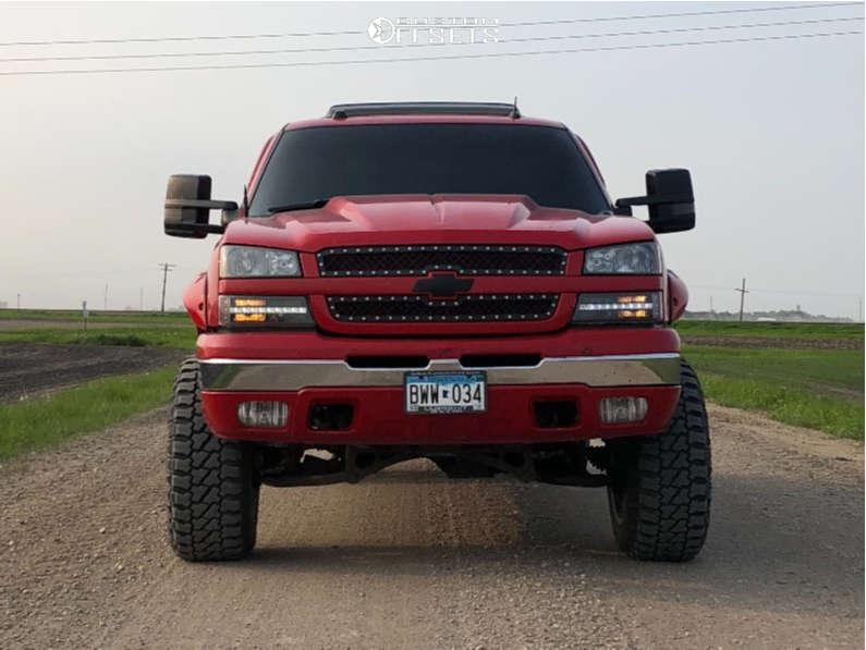 2004 Chevrolet Silverado 1500 with 20x12 -44 Fuel Octane and 33/12.5R20 ...