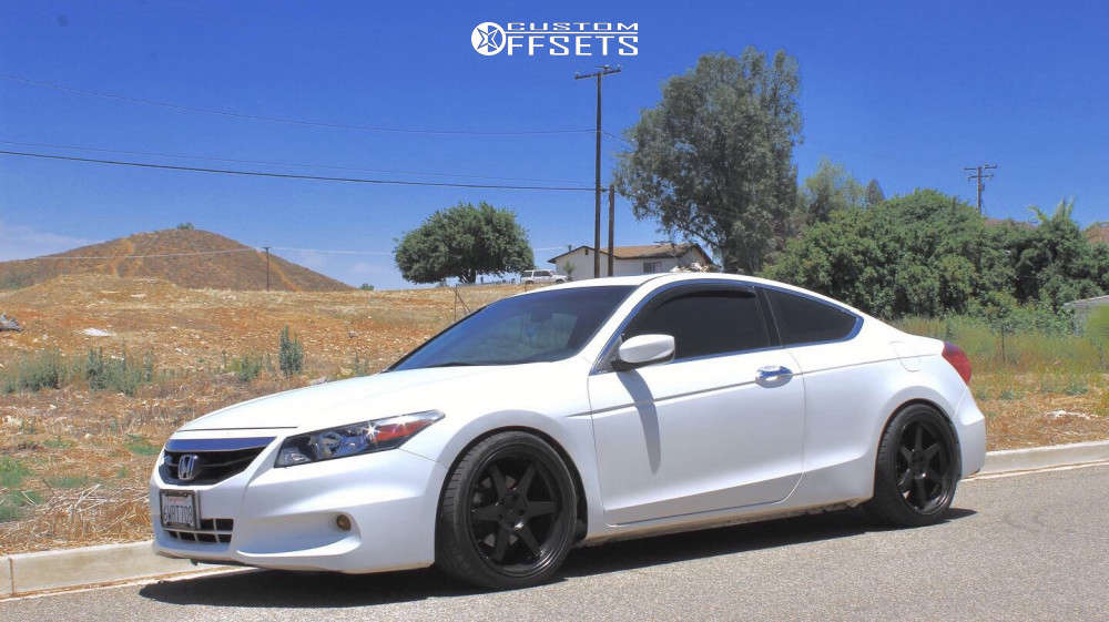 2012 Honda Accord with 19x9.5 22 Varrstoen Es2 and 255/35R19 Achilles ...