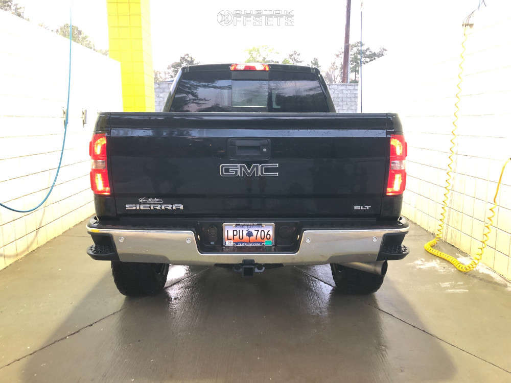 2015 GMC Sierra 1500 with 20x10 -25 Dropstars 655bm and 35/12.5R20 ...