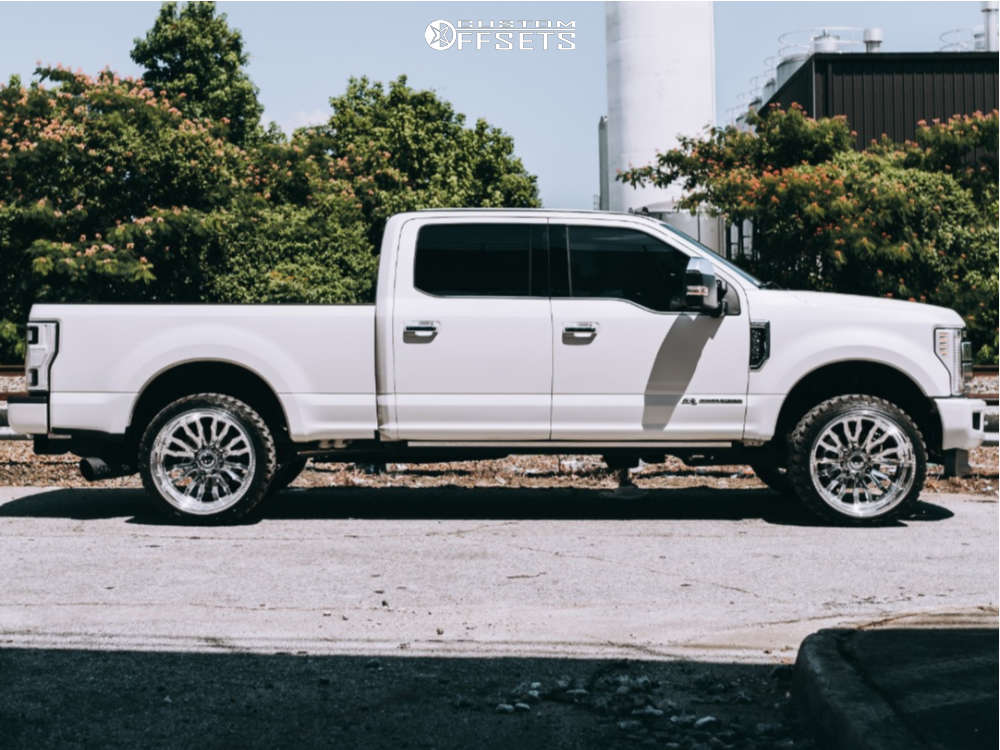 2019 Ford F-250 Super Duty with 24x14 -76 Fuel Forged Ffc80 and 33/14 ...