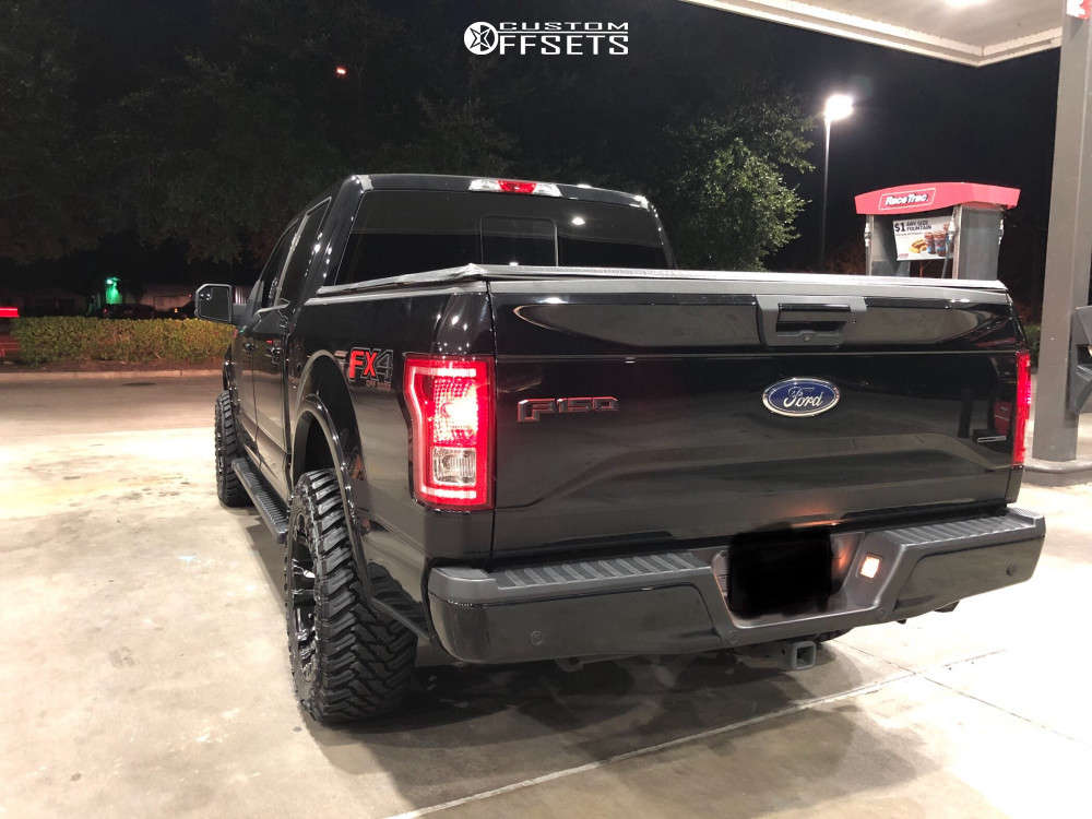 2016 Ford F-150 with 20x10 -18 Fuel Vapor and 33/12.5R20 Atturo Trail ...